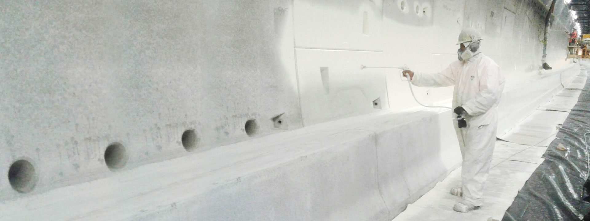 Areas: Tunnels - Topcoat