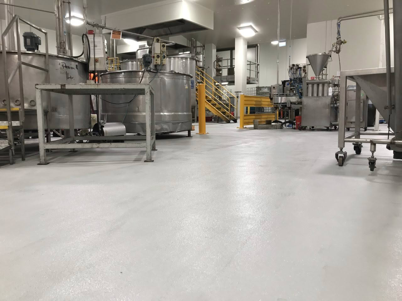 Area: Food processing - Topcoat